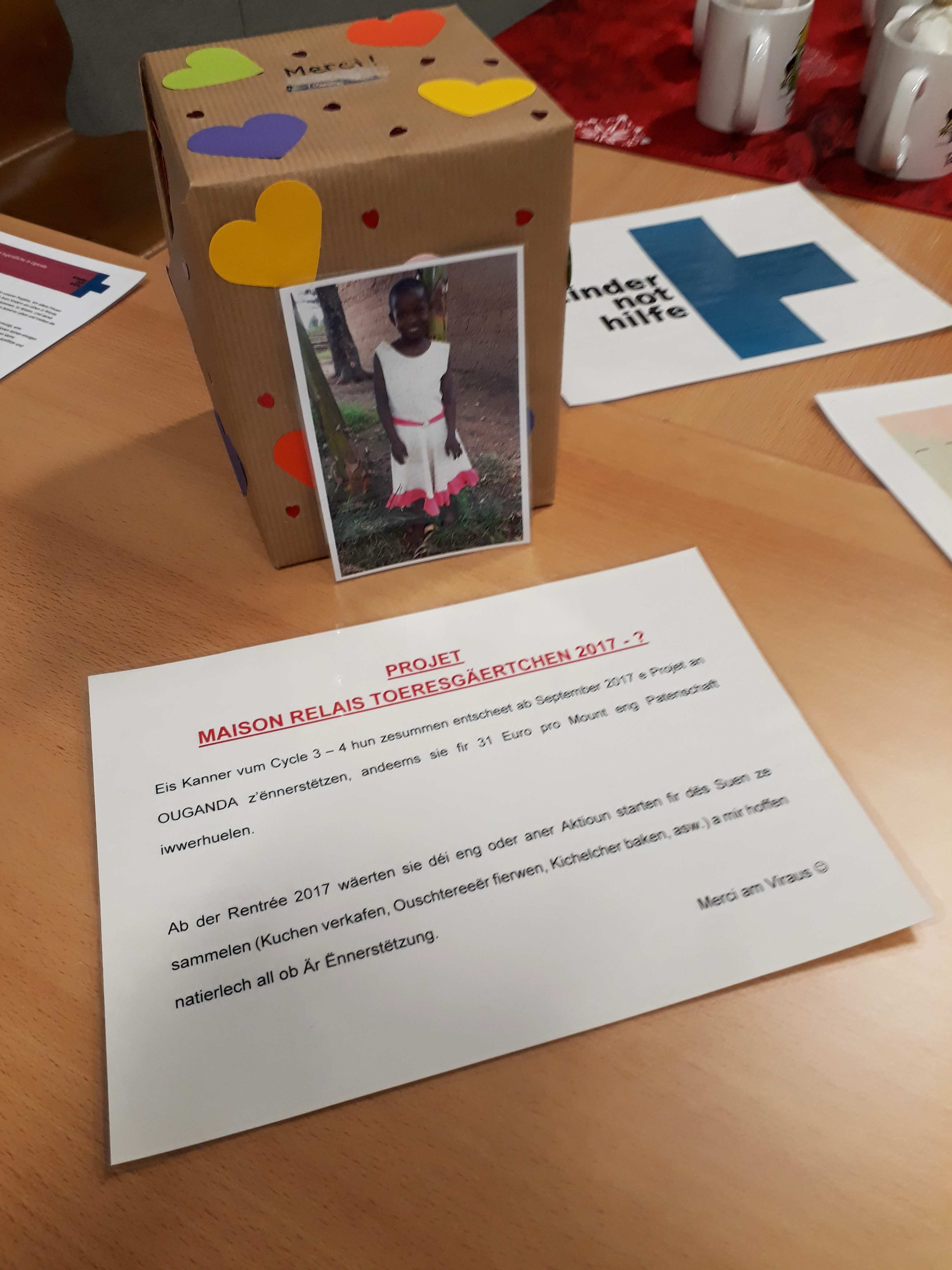 Kanner fir Kanner: Maison Relais unterstützt Patenkind - Kindernothilfe ...